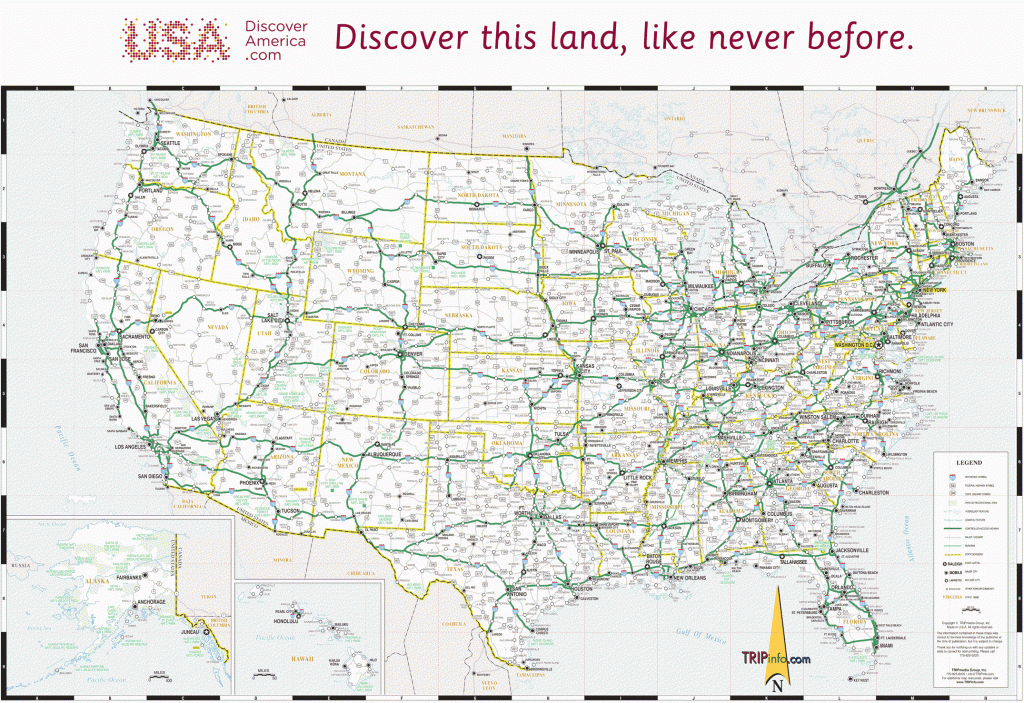 Road Map Of The United States Printable: Your Ultimate Travel Companion ...