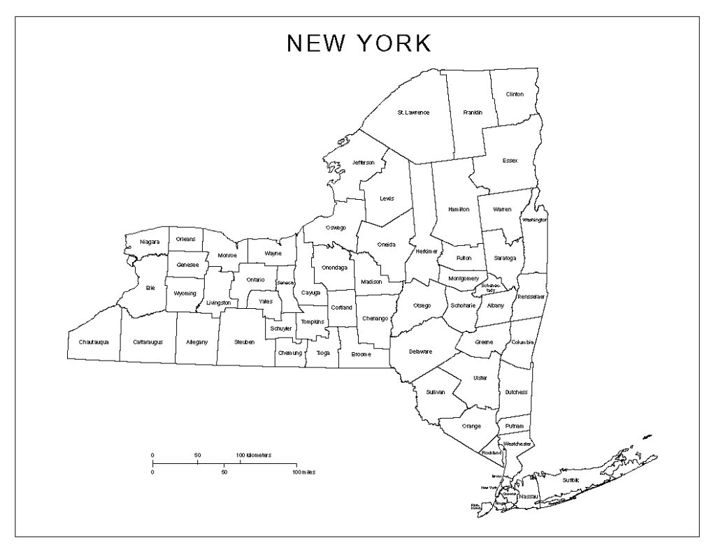 Nys County Map Printable: Explore New York State Counties with Ease ...